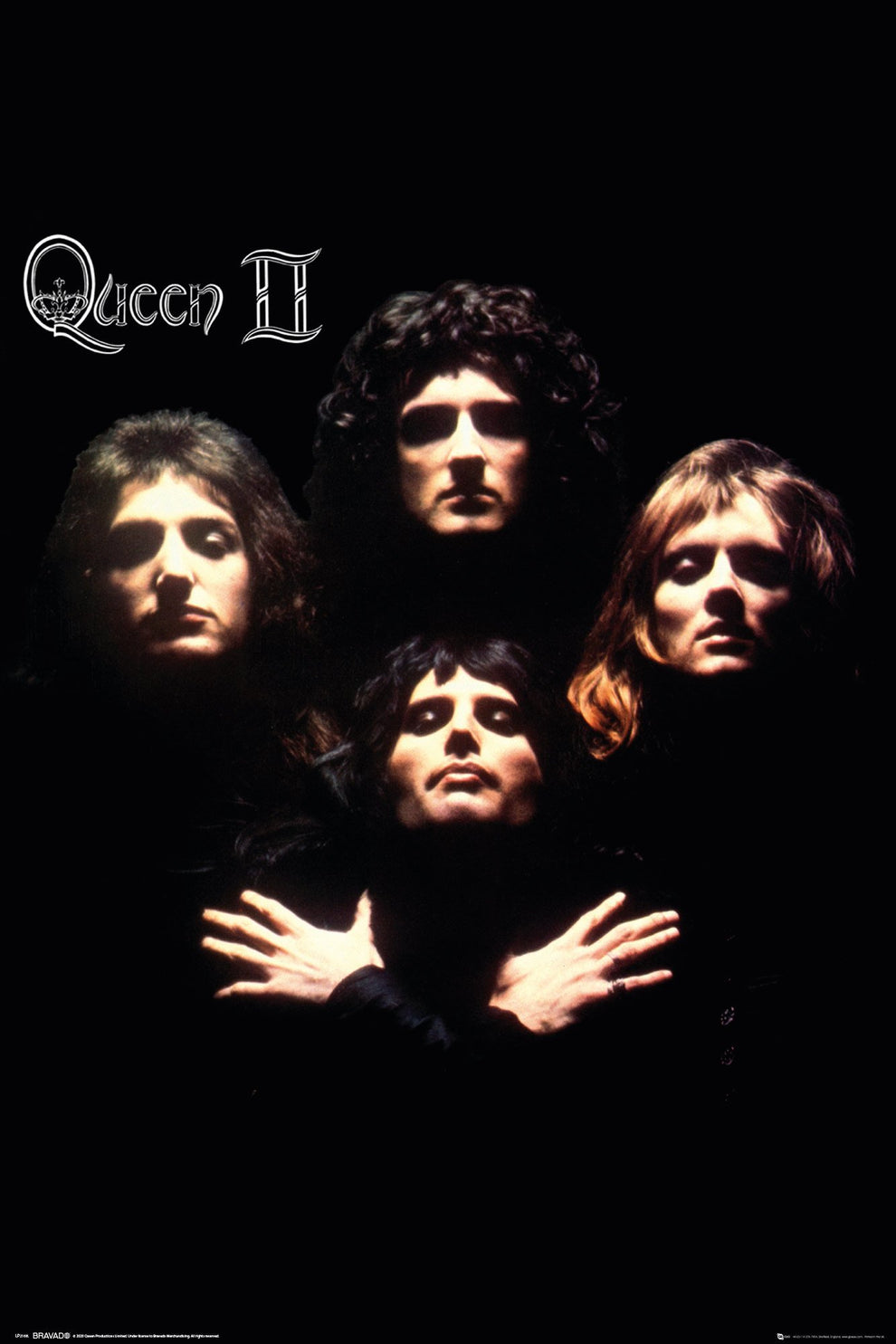 Poster - Queen II Album Cover – Vinyl Groove Gear